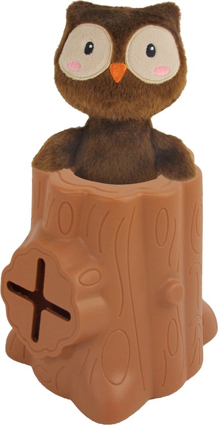 AFP Treat Hider - Tree-hider owl – Trekspeeltje hond – Ideaal om ...