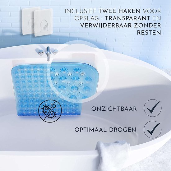 Douchemat – shower bath mat – duurzaam – badkamer accessoires | bol