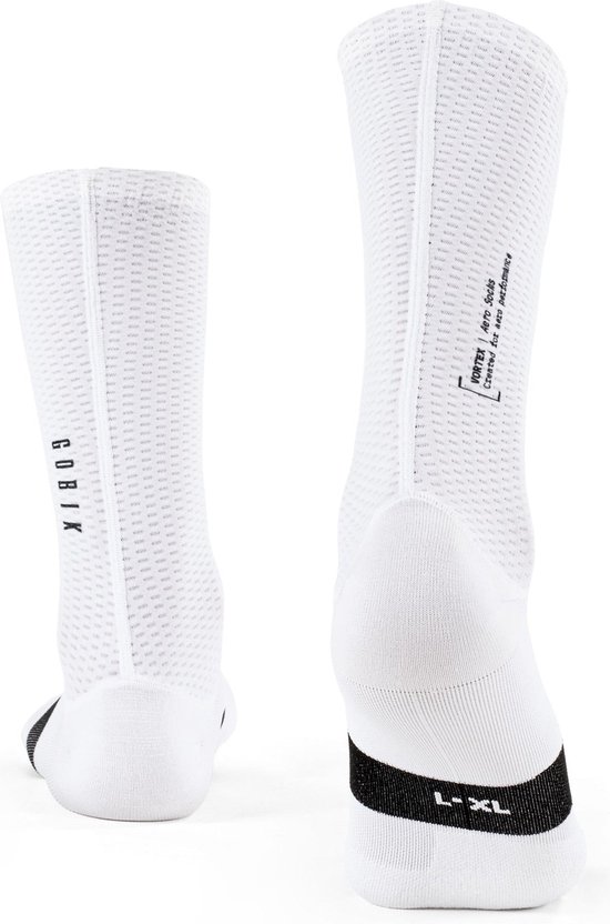 Gobik Fietssokken Vortex Aero Wit - S/M (39-42) | bol.com