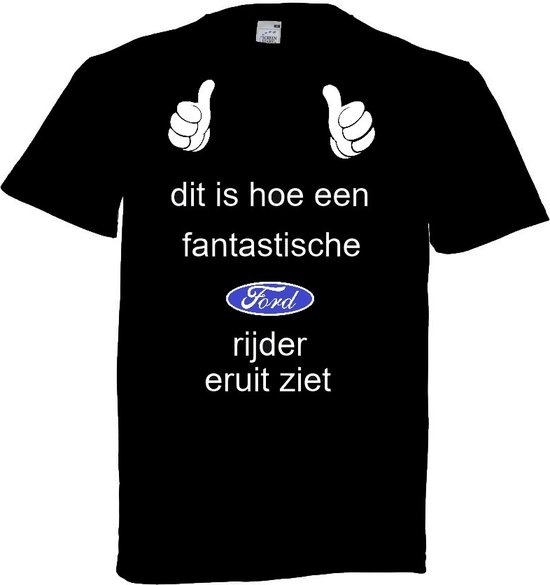 T-shirt met Ford tekst - grappig T-shirt - maat XL | bol.com