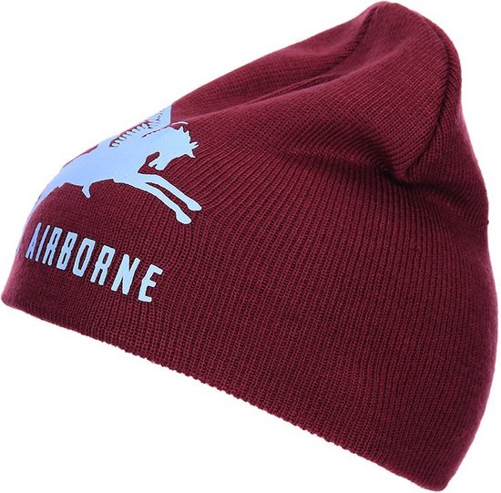 Fostex Garments - Beanie Airborne Pegasus (kleur: Maroon / maat: NVT) | bol.com