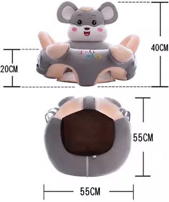 AdomniaGoods - Baby zitkussen - Baby zitstoel - Baby zitje ...