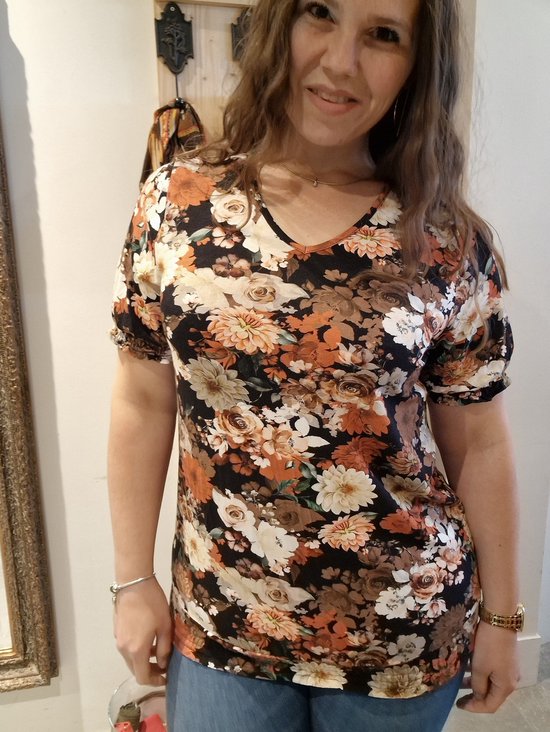 STUDIO Mona top gebloemd XS 40 | bol