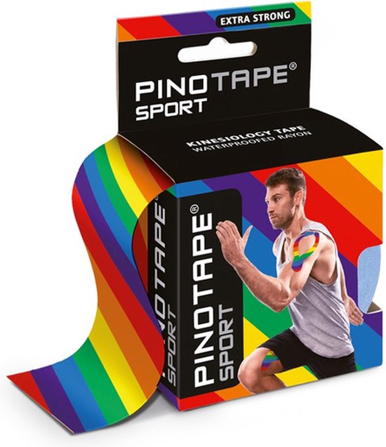 PINO - Kinesiotape - Sporttape - Fysio tape - Pride - extra kleefkracht ...
