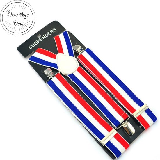 New Age Devi - Bretels voor Mannen - Hollandse Vlag - Unisex - Carnaval ...