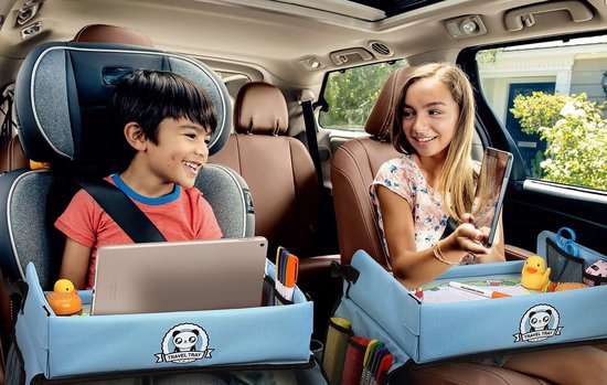 PlayTray - Snack & Speel Reis Dienblad Kinderen Baby's Peuter Auto ...