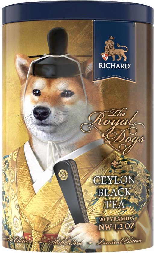 RICHARD TEA ROYAL HONDEN - SHIBA INU + POODLE + CORGI , ROYAL CEYLON ...
