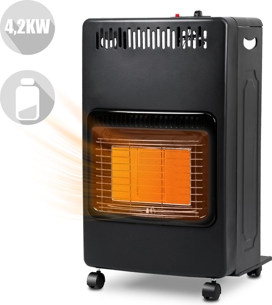 Gasverwarming 4,2 KW gaskachel opvouwbare gaskachel inclusief... | bol.com