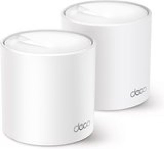 TP-Link Deco X50 - Mesh WiFi - Wifi 6 - 3000Mbps - 2-pack | bol