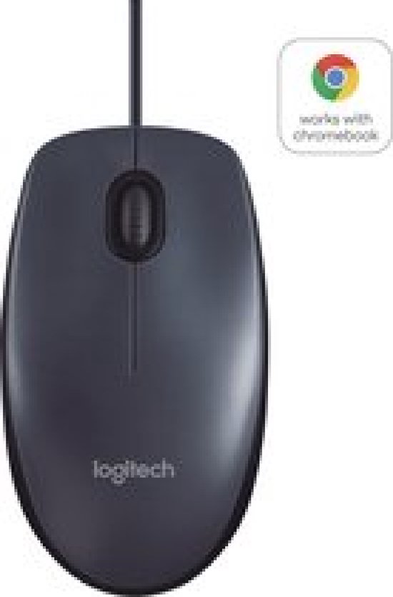 Logitech B100 - Muis - Zwart | bol.com
