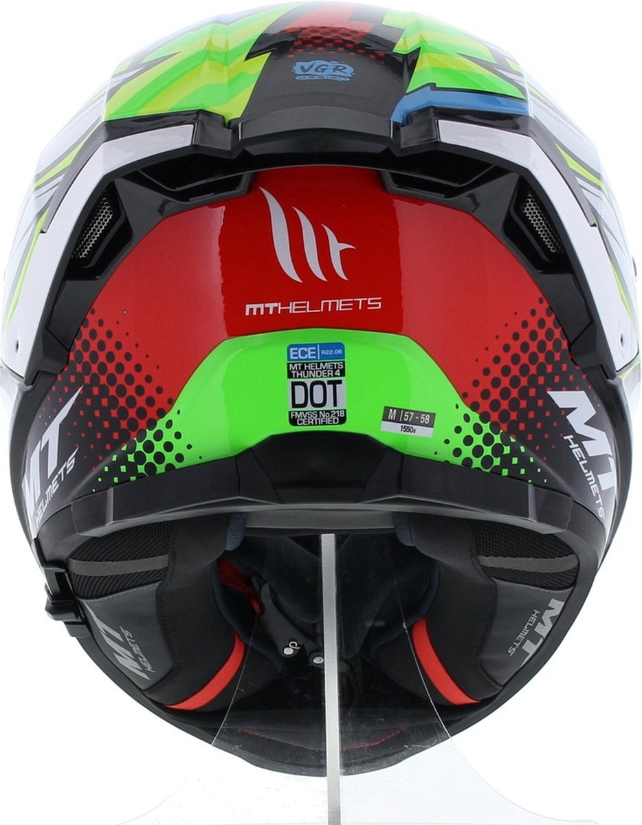 MT Thunder 4 SV Integraal helm Drax blauw M | bol.com