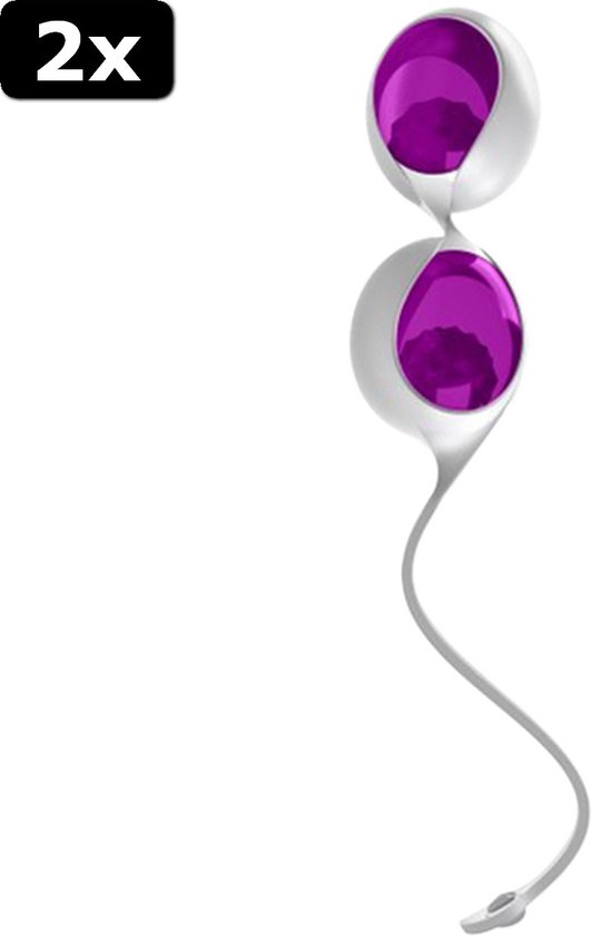 2x OVO Love Balls L1 - Paars | bol.com