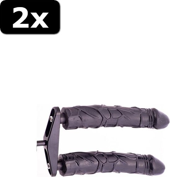 2x F-Machine Double Trouble Adaptor - Black | bol.com