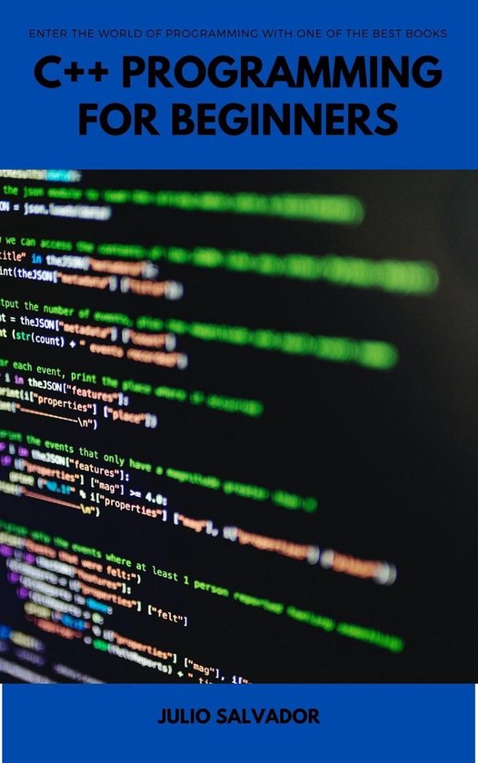 C++ Programming For Beginners (ebook), julio salvador | 9798201034771 ...