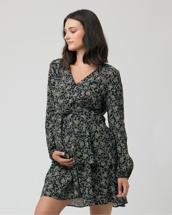 RIPE Gelaagde Jurk, zwanger, voeding, Tully ZwartL | bol.com