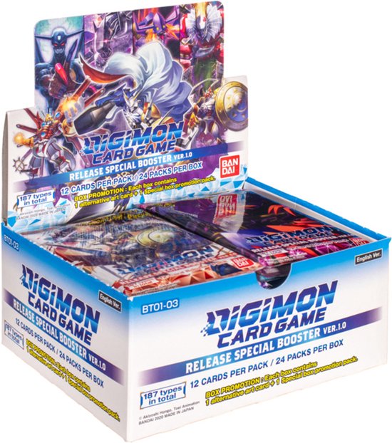 Digimon Release Special Booster Box 1.0 | Games | bol