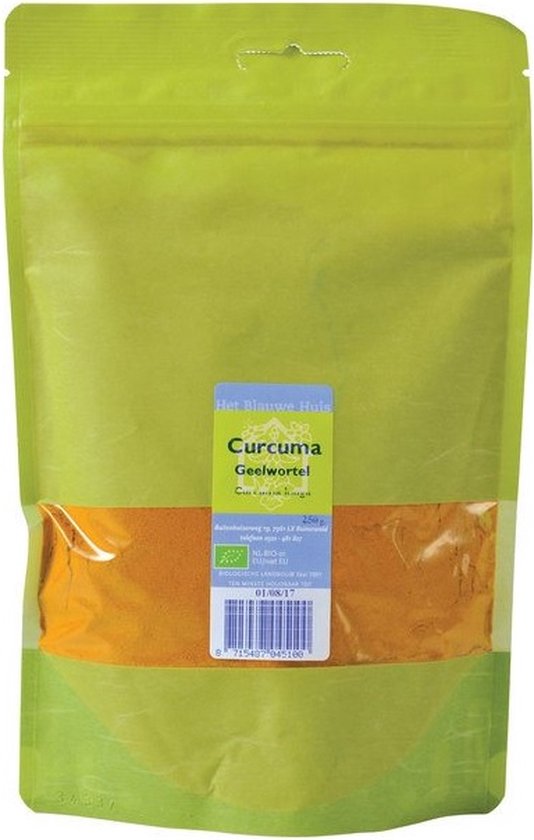 Kurkuma Poeder BIO 250g - Het Blauwe Huis | bol