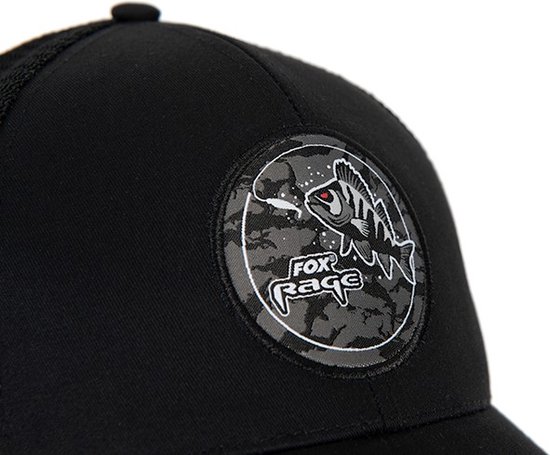 Fox Rage Limited Edition Black Trucker Cap Perch | bol