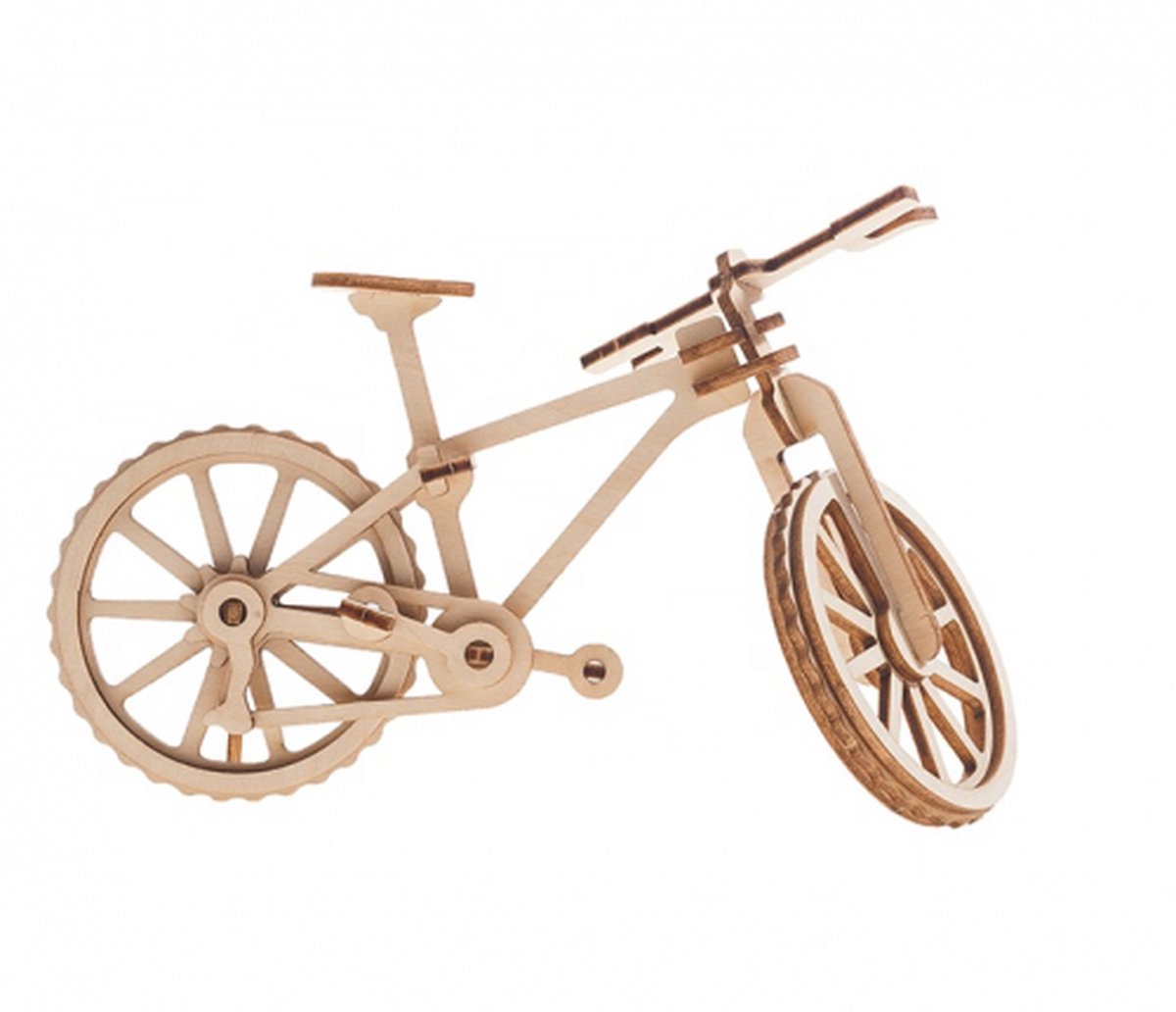 Bouwpakket 3D Puzzel Mountainbike Fiets Sportfiets- hout | bol