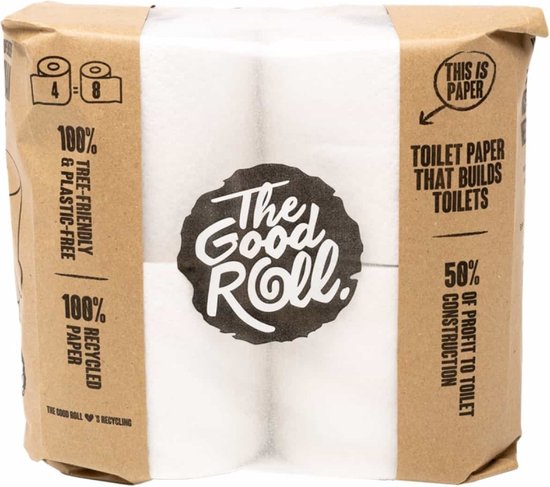 The Good Roll Wrapless 4x4 rollen = 16 x the good roll | bol.com