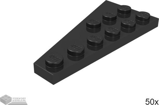 LEGO 54383 Zwart 50 stuks | bol.com