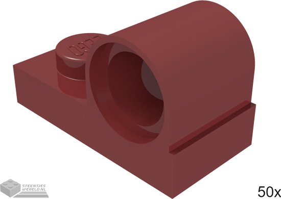 LEGO 11458 Donkerrood 50 stuks | bol.com