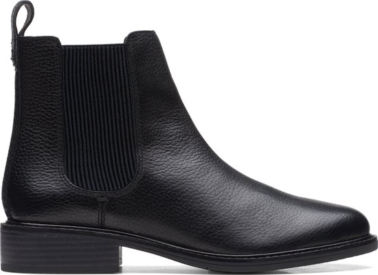 Clarks - Dames - Cologne Arlo - D - 2 - black leather - maat 4 | bol
