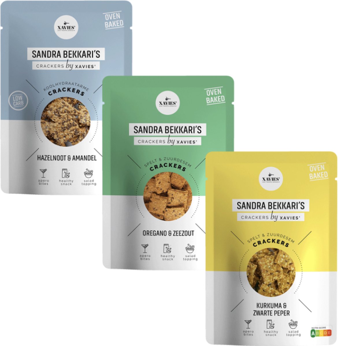 Sandra Bekkari Helathy Crackers MIX | bol.com
