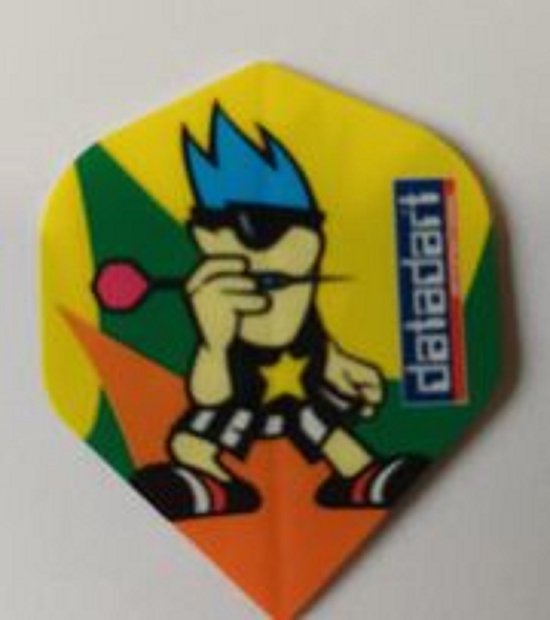 Datadart cartoon Dart Flights - 10 sets (30 stuks) - 75 micron dik | bol
