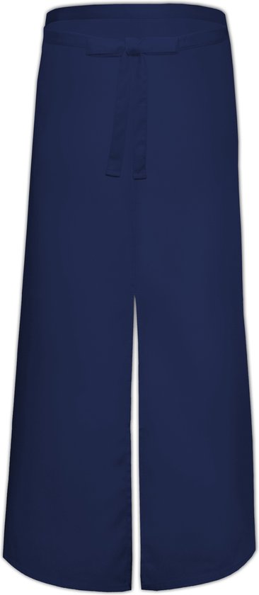 Link Kitchen Wear Franse sloof met split, navy. | bol