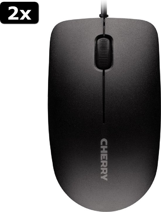 2x CHERRY DC 2000 - Toetsenbord en muis set - USB - VS ...