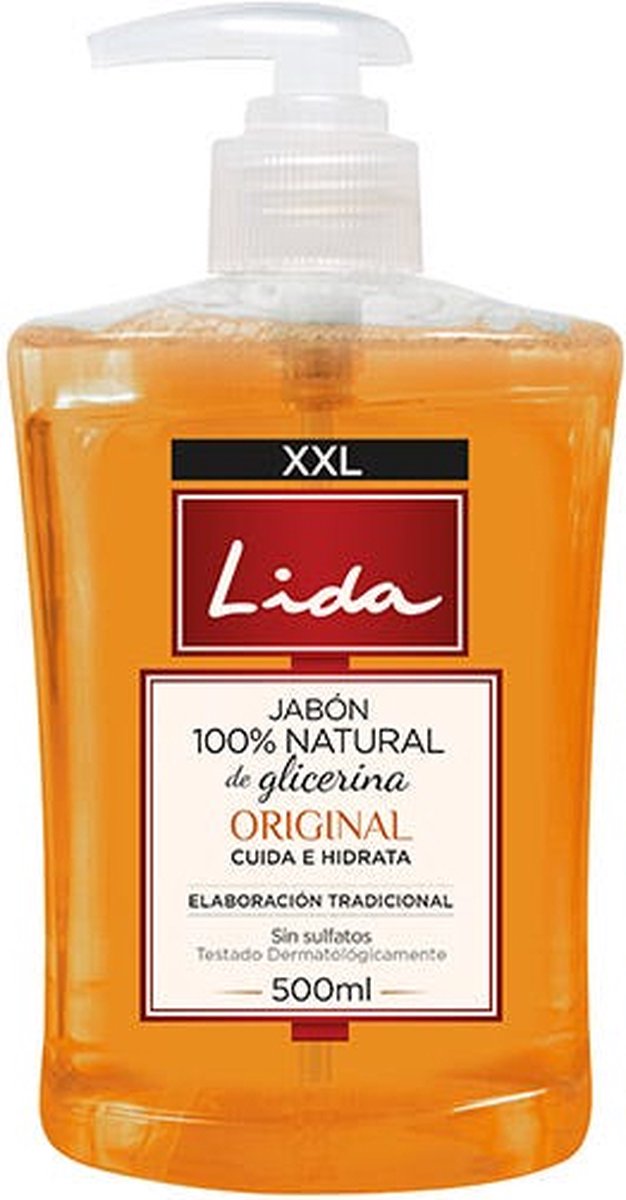 Lida Jabón 100% Natural Manos Glicerina 500 Ml | bol.com