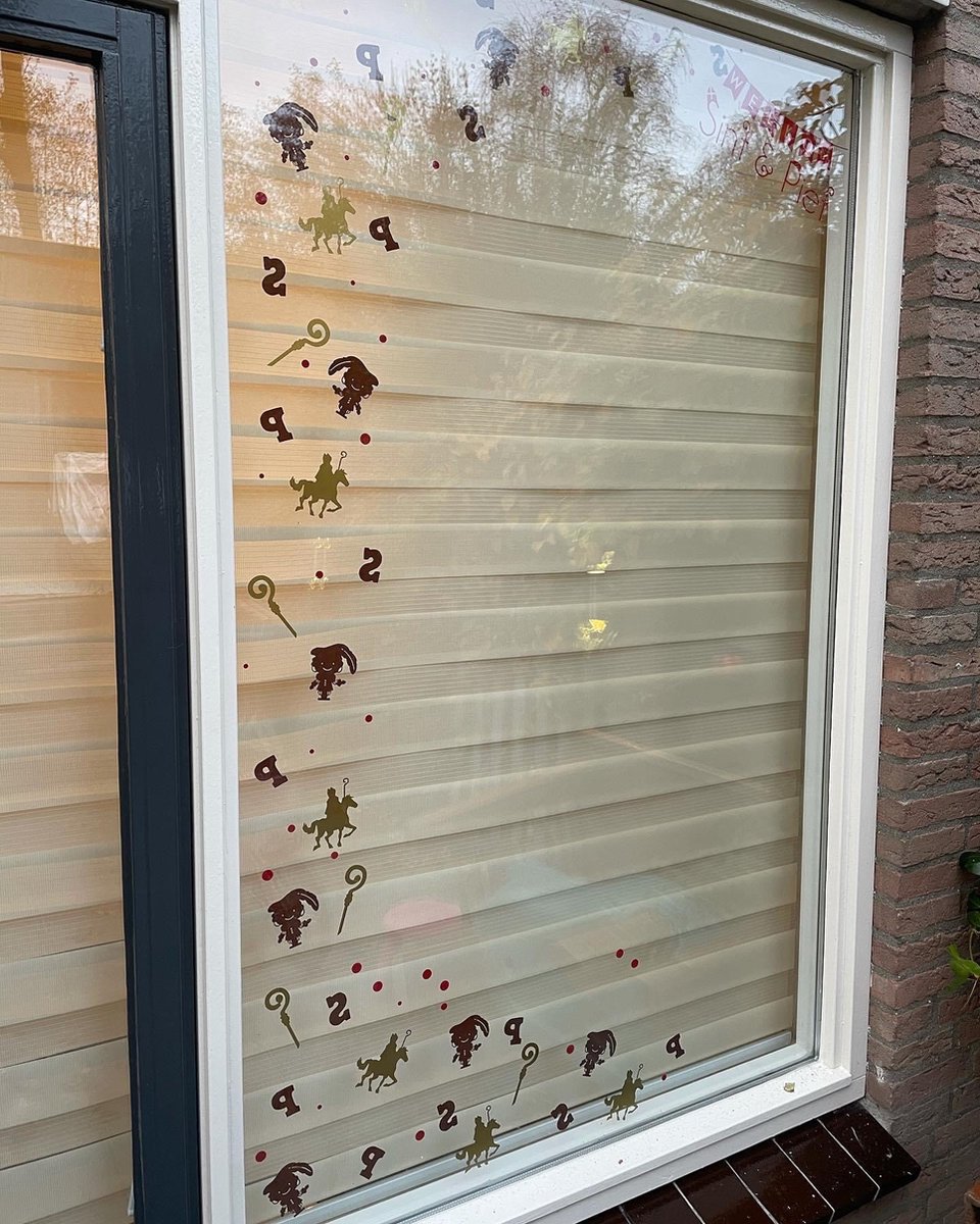 Raamstickers Sinterklaas - Stickers - Sint | bol