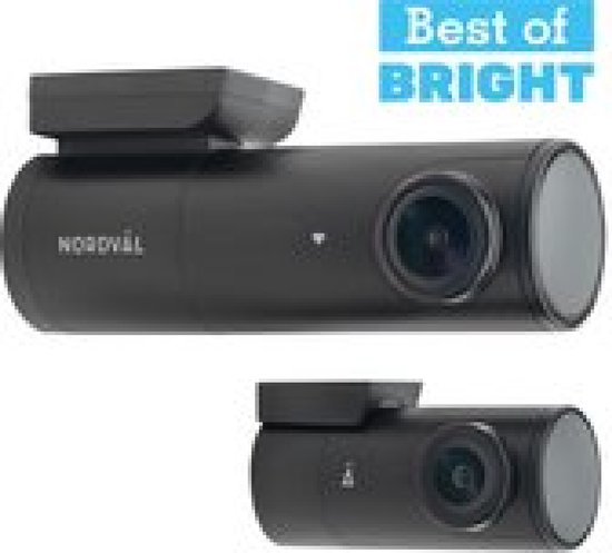 Nordv√§l DC102 2CH Dashcam 2K + GPS + WiFi + 64GB | bol.com