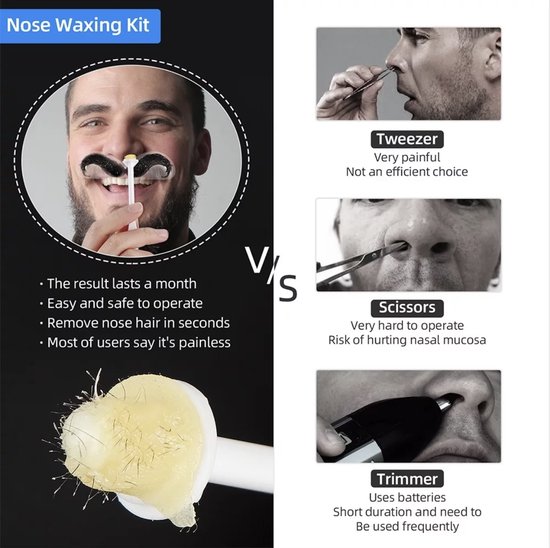 Neus wax-neus ontharen-pakket-gemakkelijk | bol.com