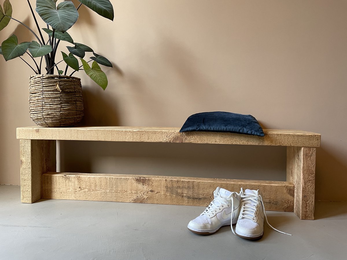 Houten bankje BERRY 120cm | bol.com