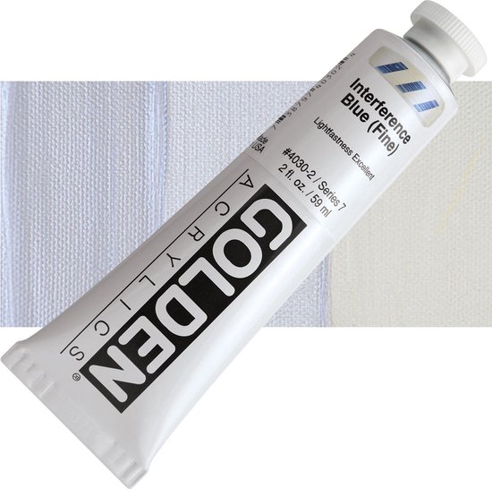 Golden Heavy Body Acrylverf Serie 7 Interference Blue | bol