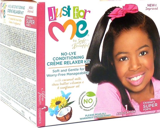 Just For Me - Relaxer Kit Super - 1 behandeling | bol.com