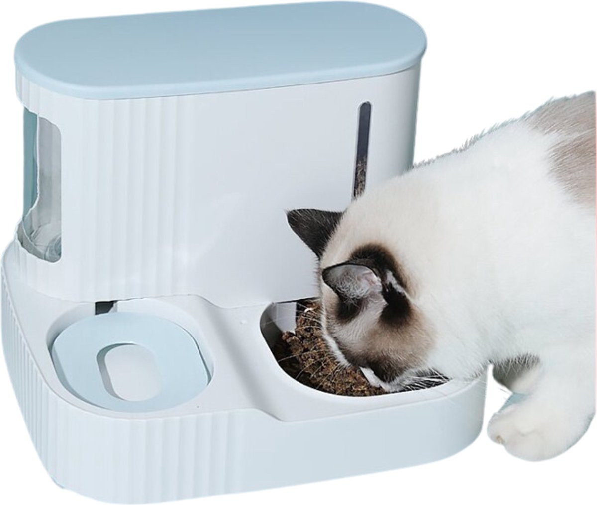 Nivard automatische voerbak kat - voerdispenser kat - automatische ...