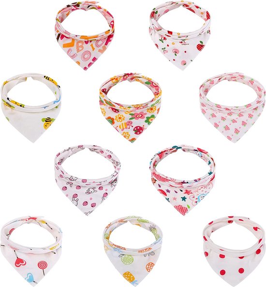 Superzachte Luxe Baby Slabbertjes, Slabbetjes, voor Babies en Peuters | bol