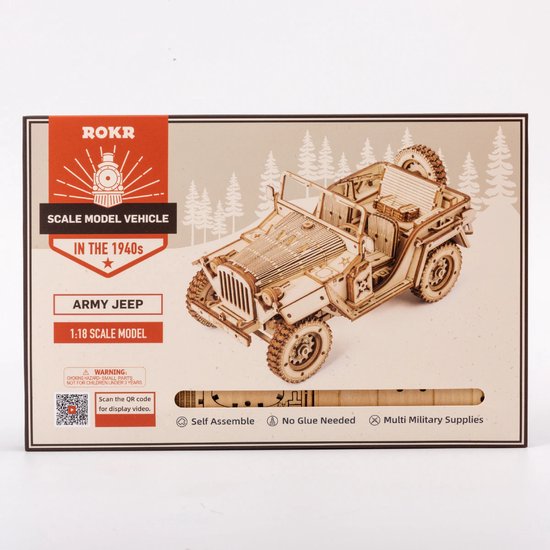 Robotime - Modelbouwpakket -Modelbouw - Modelpakket volwassenen ...