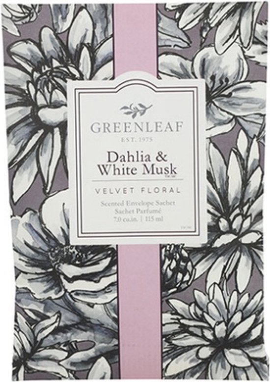 Greenleaf geurzakje Dahlia & White Musk 4 stuks | bol