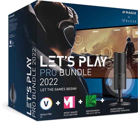 MAGIX Let´s Play Pro Bundle 2022 - [PC] | bol