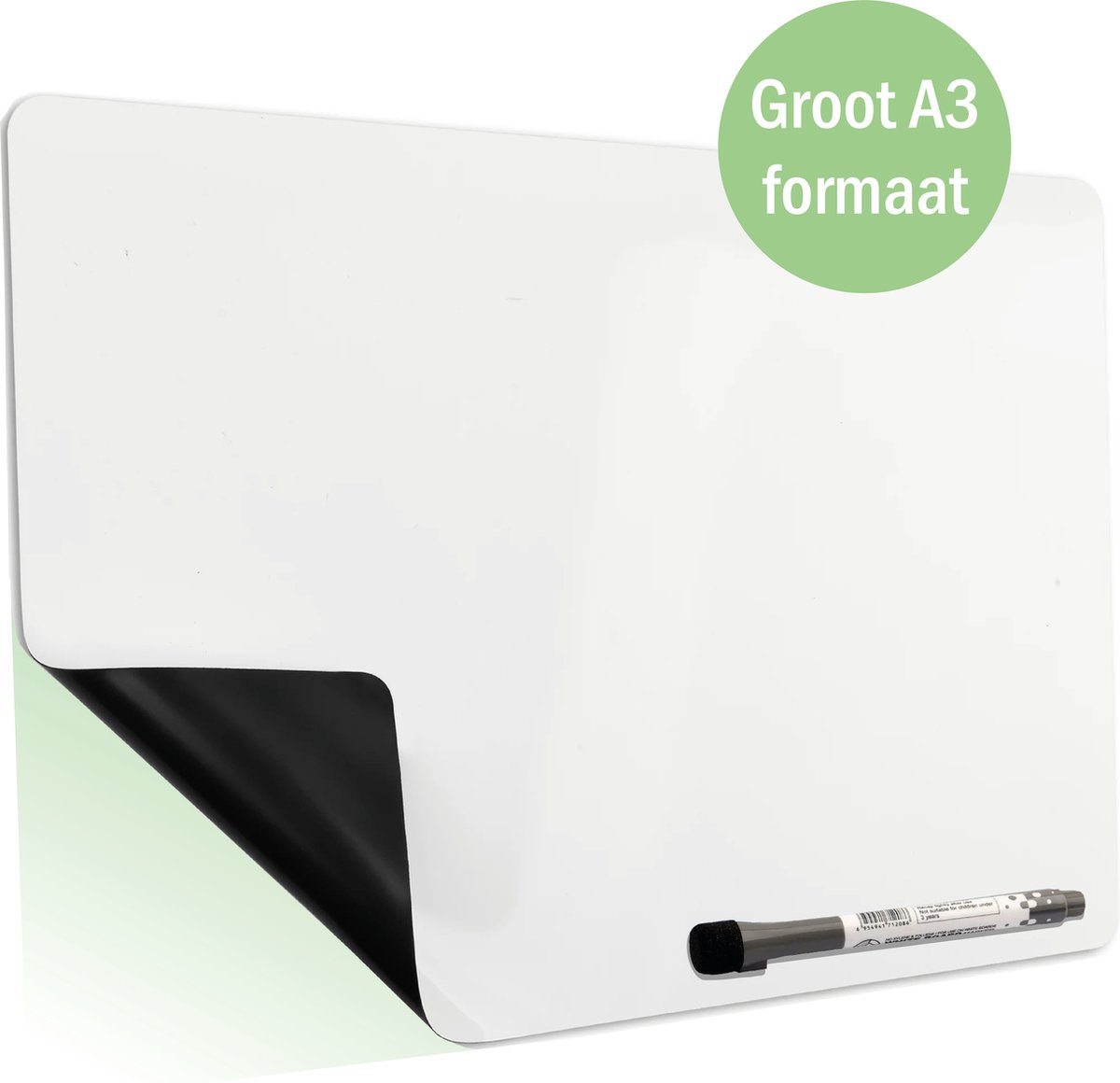 Magnetisch Whiteboard – A3 Formaat – Whiteboard – Weekplanner - met ...