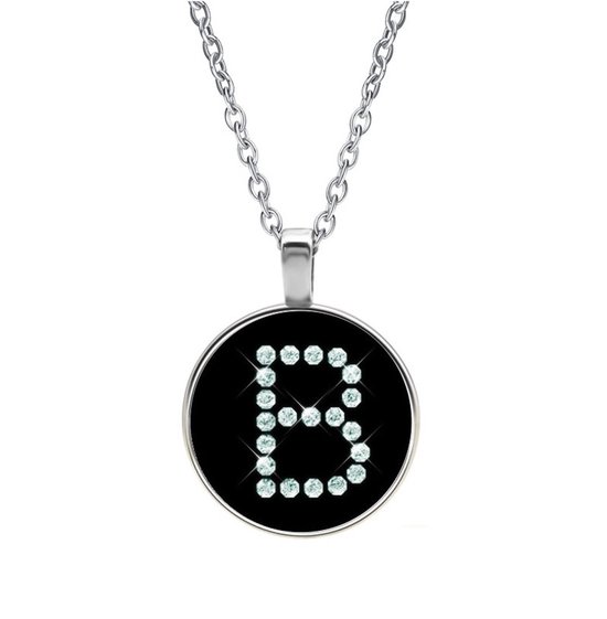 Ketting Glas - Diamant B | bol