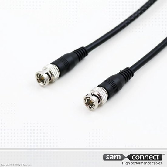 BNC kabel, 5m, m/m | Signaalkabel | sam connect kabel | bol.com