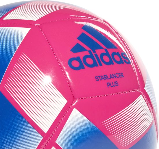 Adidas bal starlancer Plus TRN - maat 5 - roos/blauw | bol.com