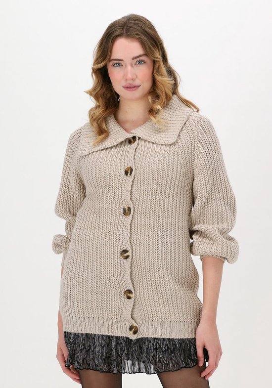 Object Vest Objjamalia L/s Knit Cardigan 118 23036957 Silver Gray ...