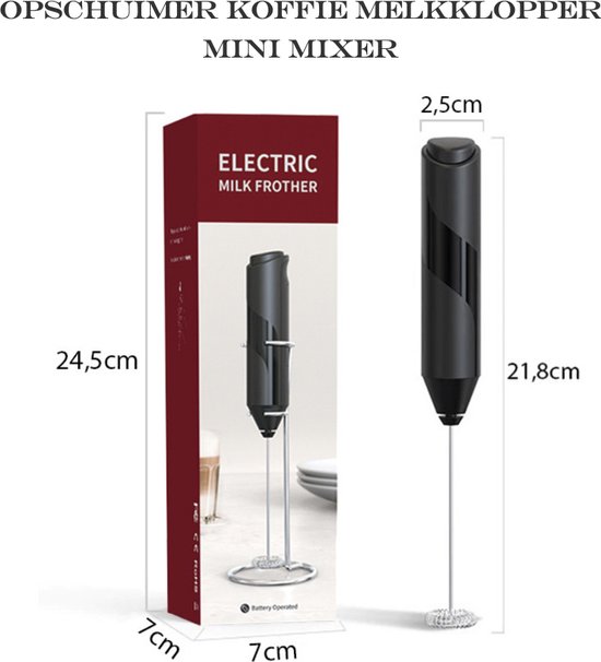 Opschuimer Koffie Melkklopper Mini Mixer | bol.com