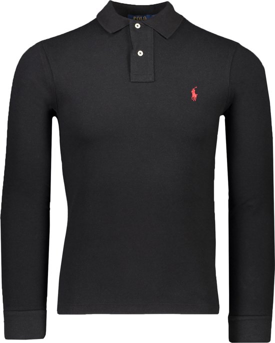 Polo Ralph Lauren Polo Zwart Getailleerd - Maat L - Mannen - Never out of stock... | bol